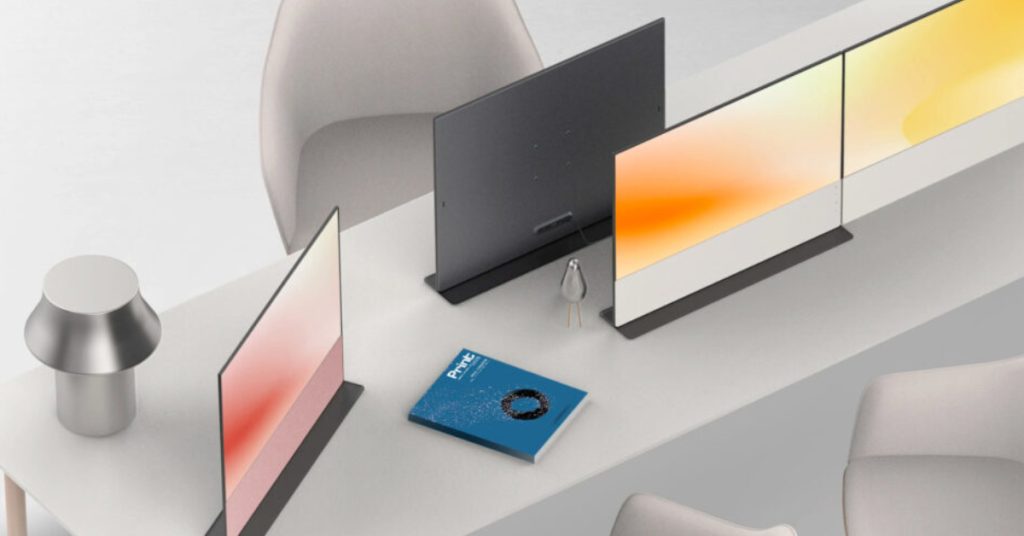 Samsung debuts thin and wireless "The Link" monitor at CES 2024