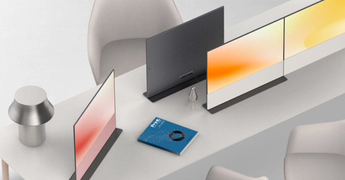 Samsung debuts thin and wireless "The Link" monitor at CES 2024