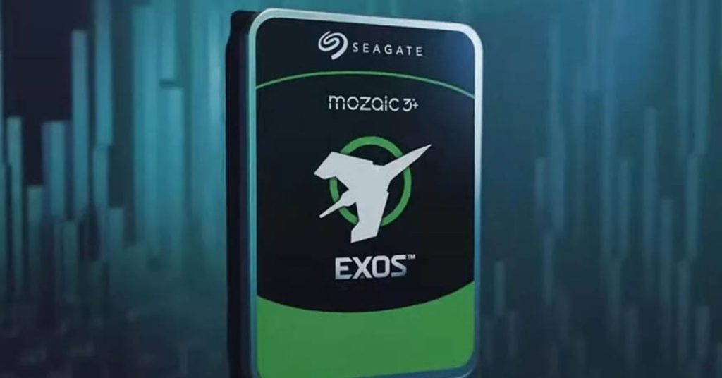 Seagate announces Exos 30 TB hard drive with Mozaic 3+ technology