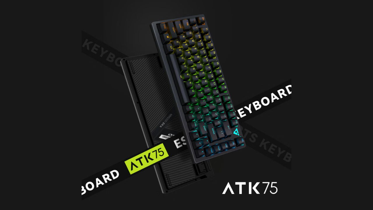 VXE ATK75 eSports-grade gaming keyboard launched in China for 799 Yuan ...