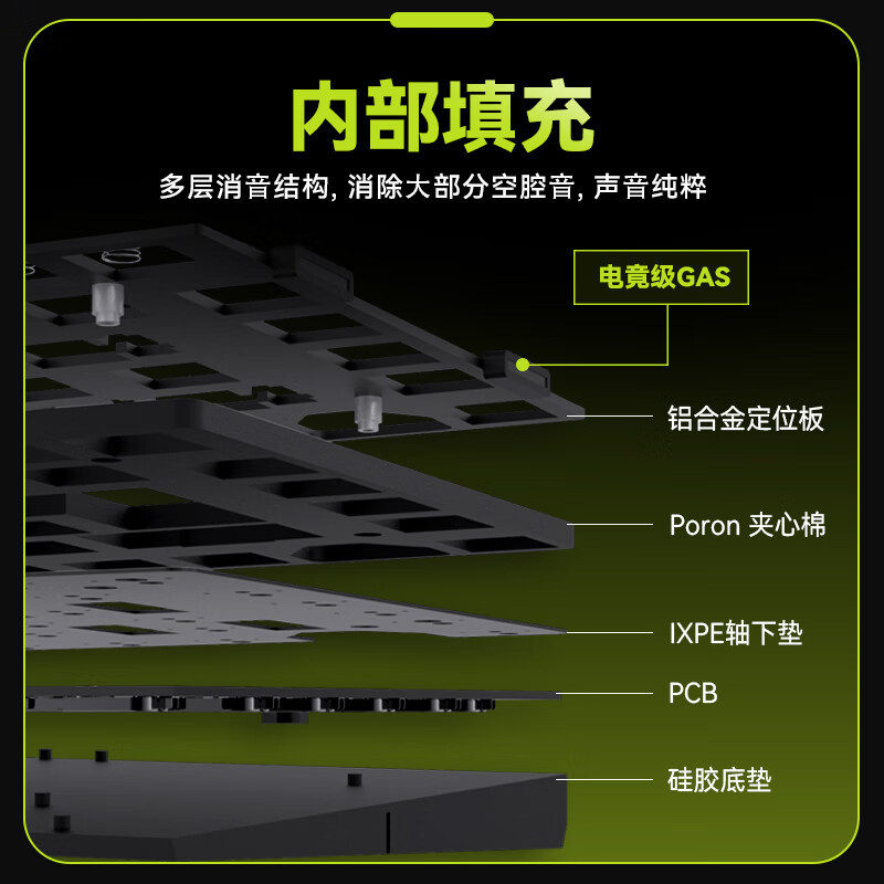 VXE ATK75 eSports-grade gaming keyboard launched in China for 799 Yuan ...