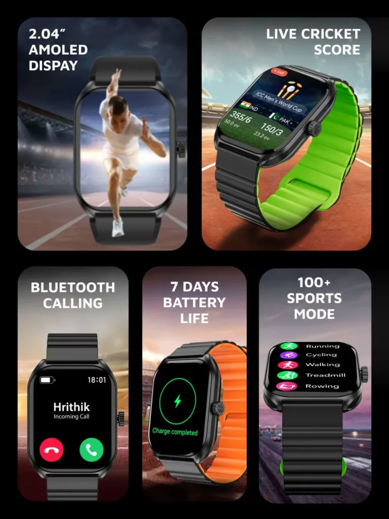 Cult.Sport launch Cult Ace X1 smartwatch with 2.04" AMOLED display ...