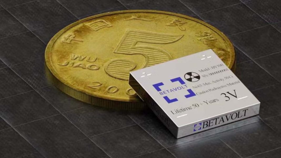 Betavolt's Coin Size Nuclear Battery Generates 50-Year Electricity ...
