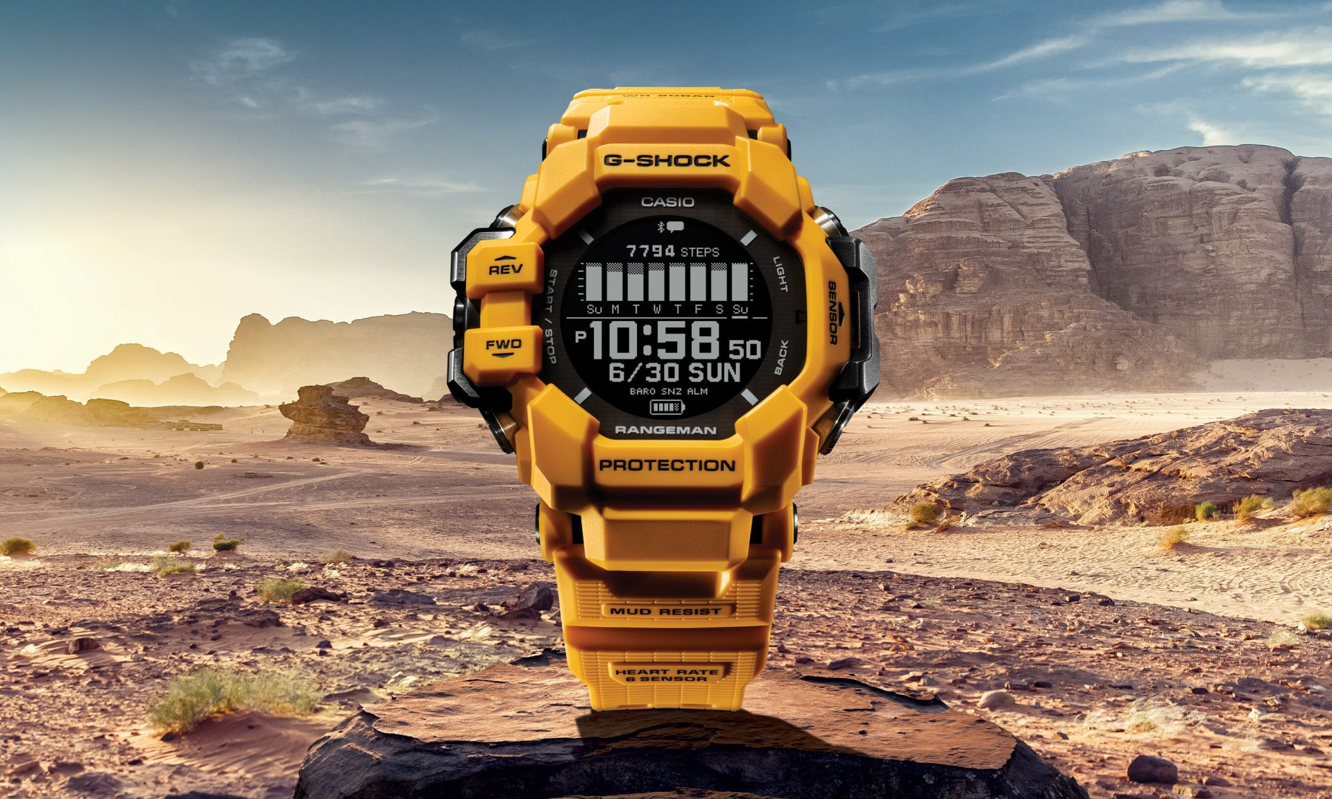 Casio G-SHOCK RANGEMAN smartwatches with health tracking & inbuilt GPS ...