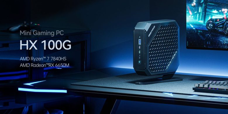 MINISFORUM Neptune HX100G mini PC featuring Ryzen 7 7840HS CPU & Radeon ...