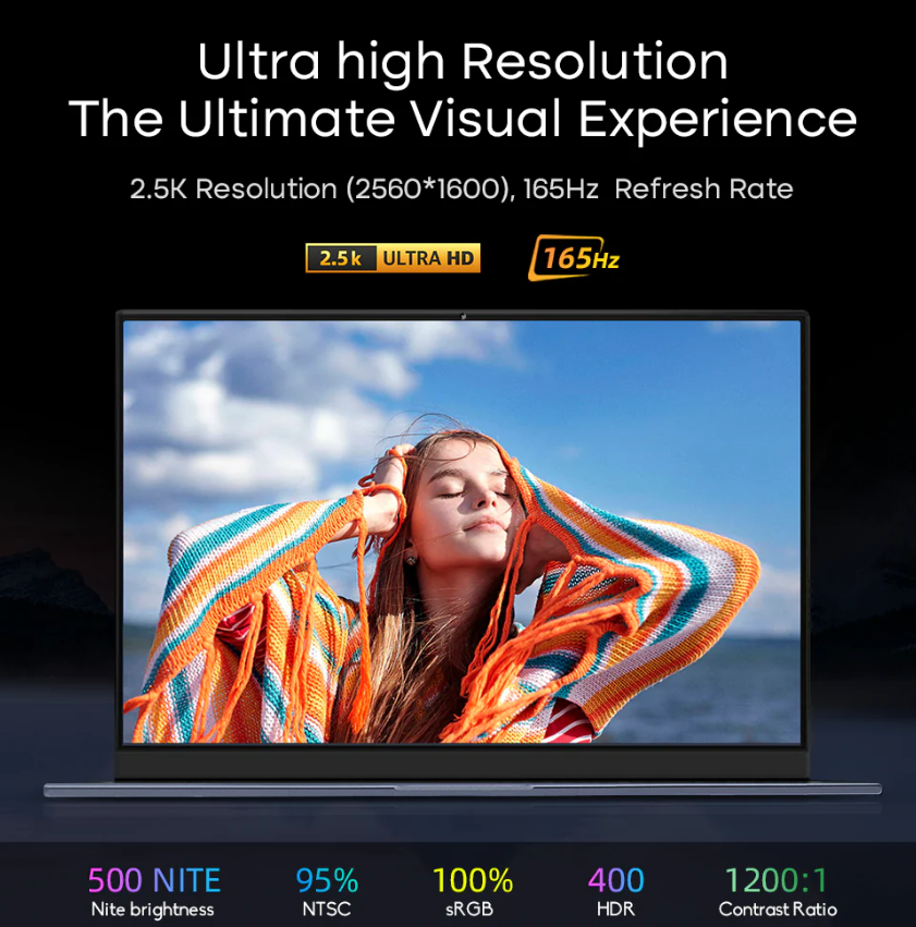 Ninkear N16 Pro: 13th Gen Intel Core i7 Brilliance on a 16-inch 2.5K ...