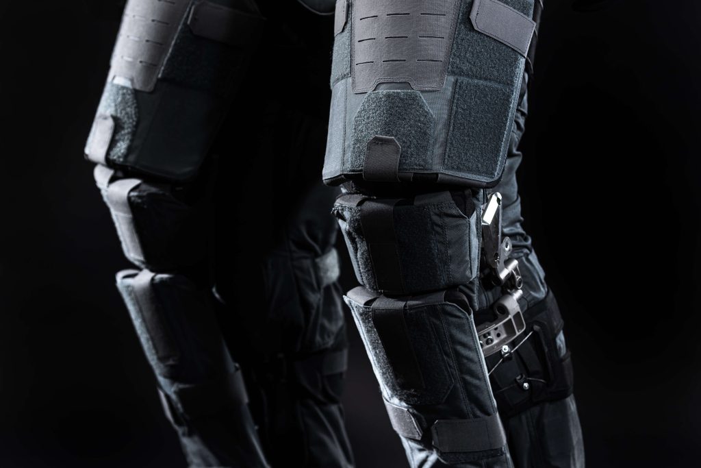 Mehler Protection Introduces ExoM Up-Armoured Exoskeleton for Police ...