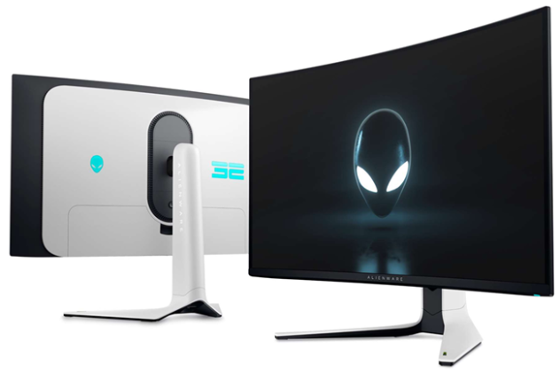 Alienware 32" 4K 240Hz QD-OLED monitor along with 27" 360Hz OLED ...
