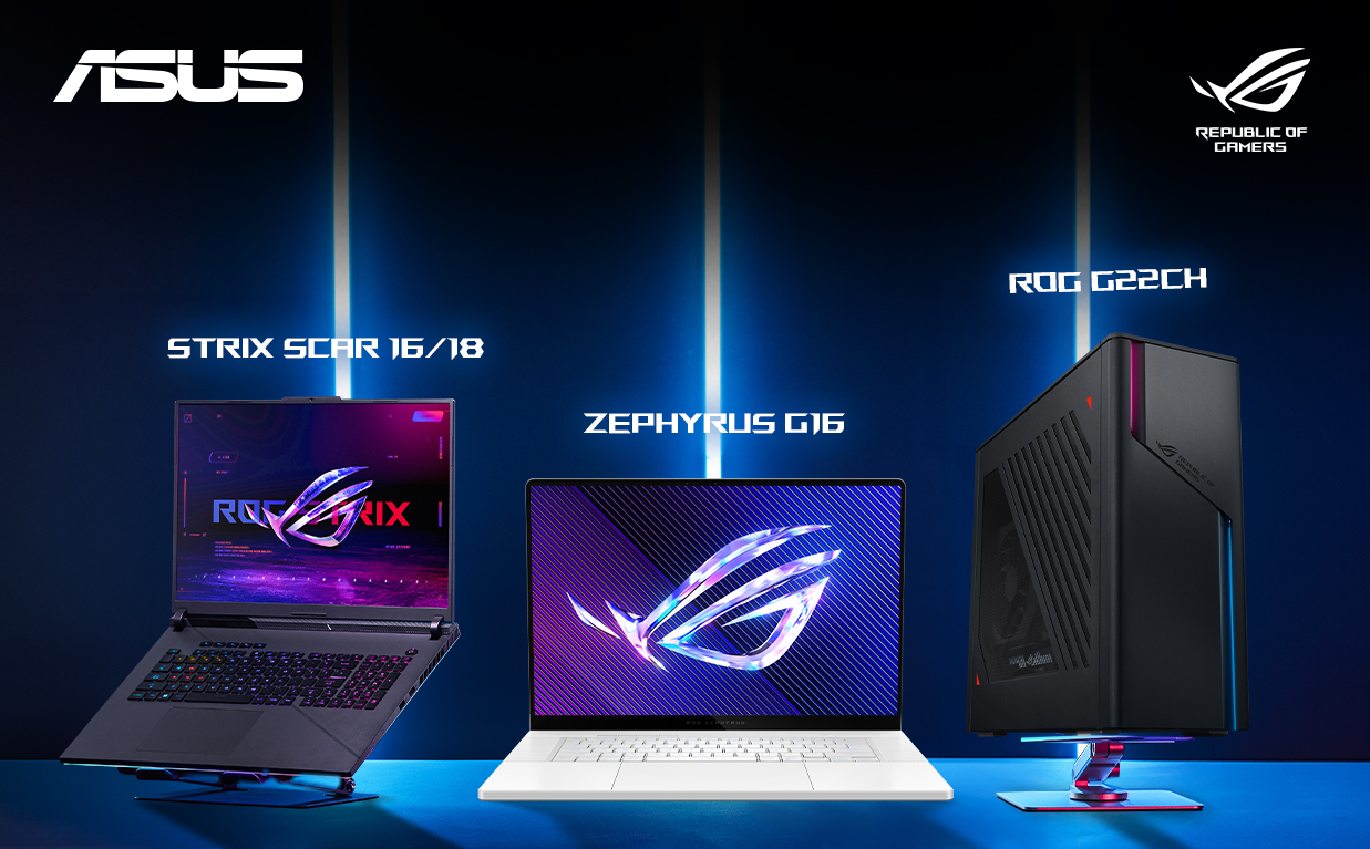 ASUS ROG Zephyrus G16, Strix Scar 16/18 & ROG G22CH workstation launching this month in India ...