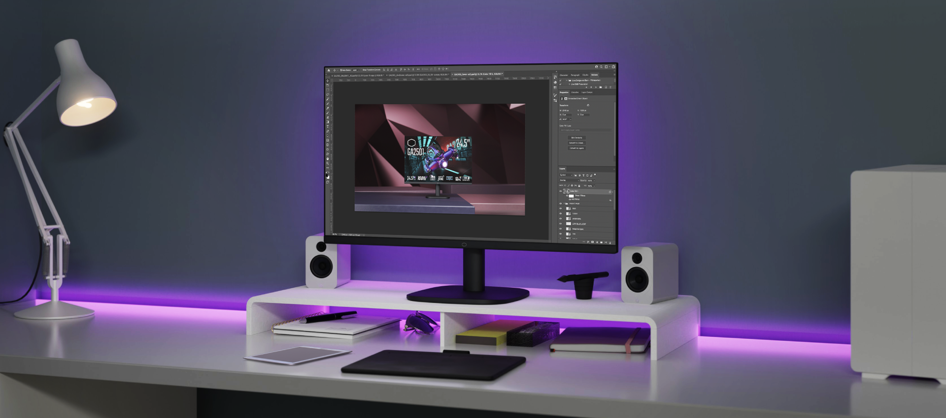 Cooler Master launches GA2501 gaming monitor with 24.5" 1080P 100Hz IPS ...