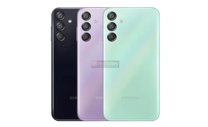 Samsung Galaxy F15 5G Leaked Renders Reveal Color Options And Triple Rear Cameras - Gizmochina