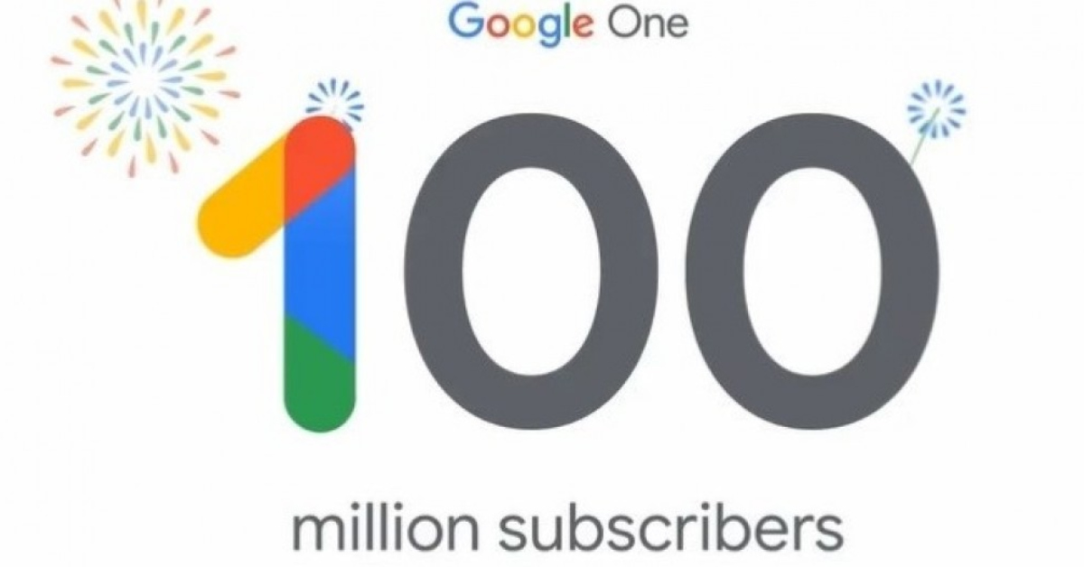 Google One Surpasses 100 Million Subscribers