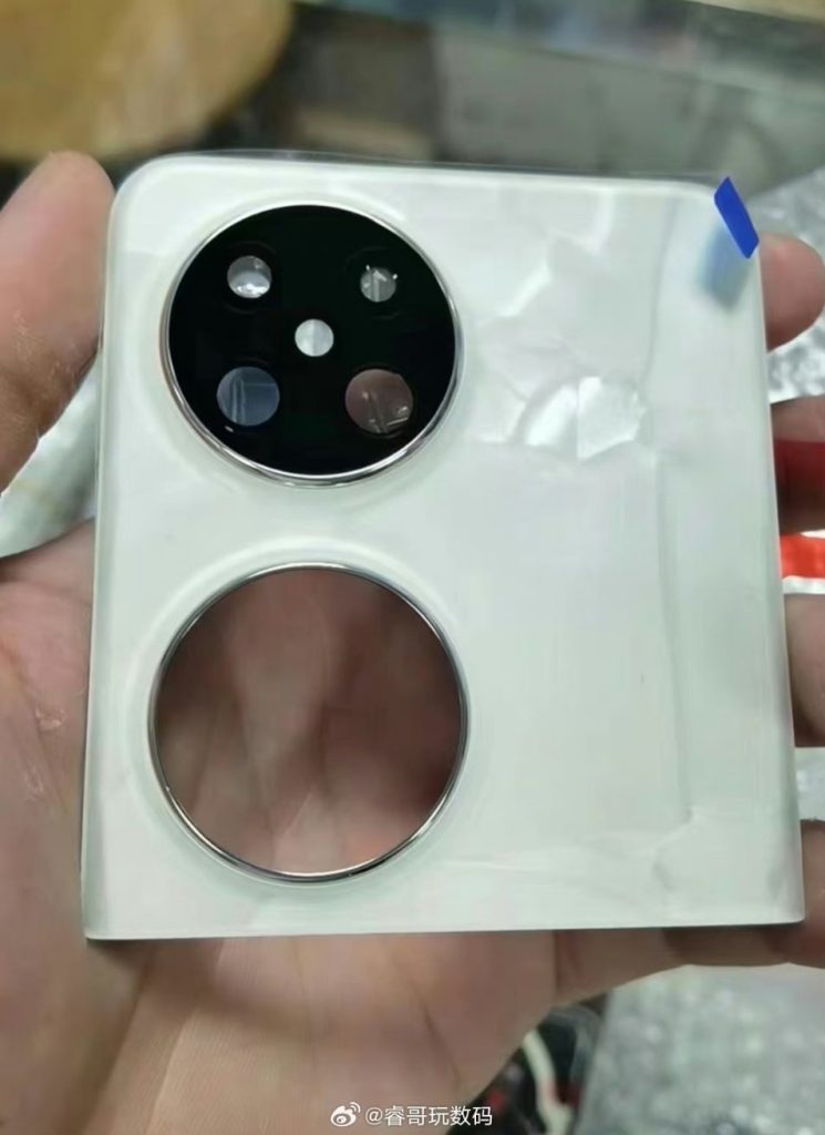 Huawei Pocket 2 live shots reveal design, blue and green color options ...