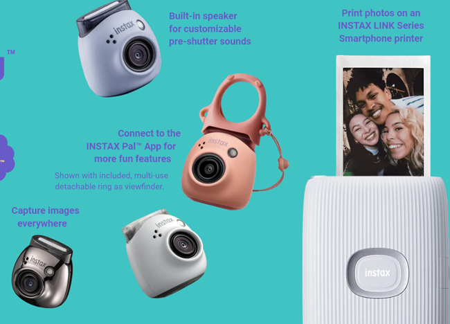 FUJIFILM India Unveils Instax Pal: A palm-sized digital camera - Gizmochina
