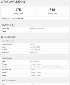 Lava Z34 key specs & design revealed via multiple certification listing ...