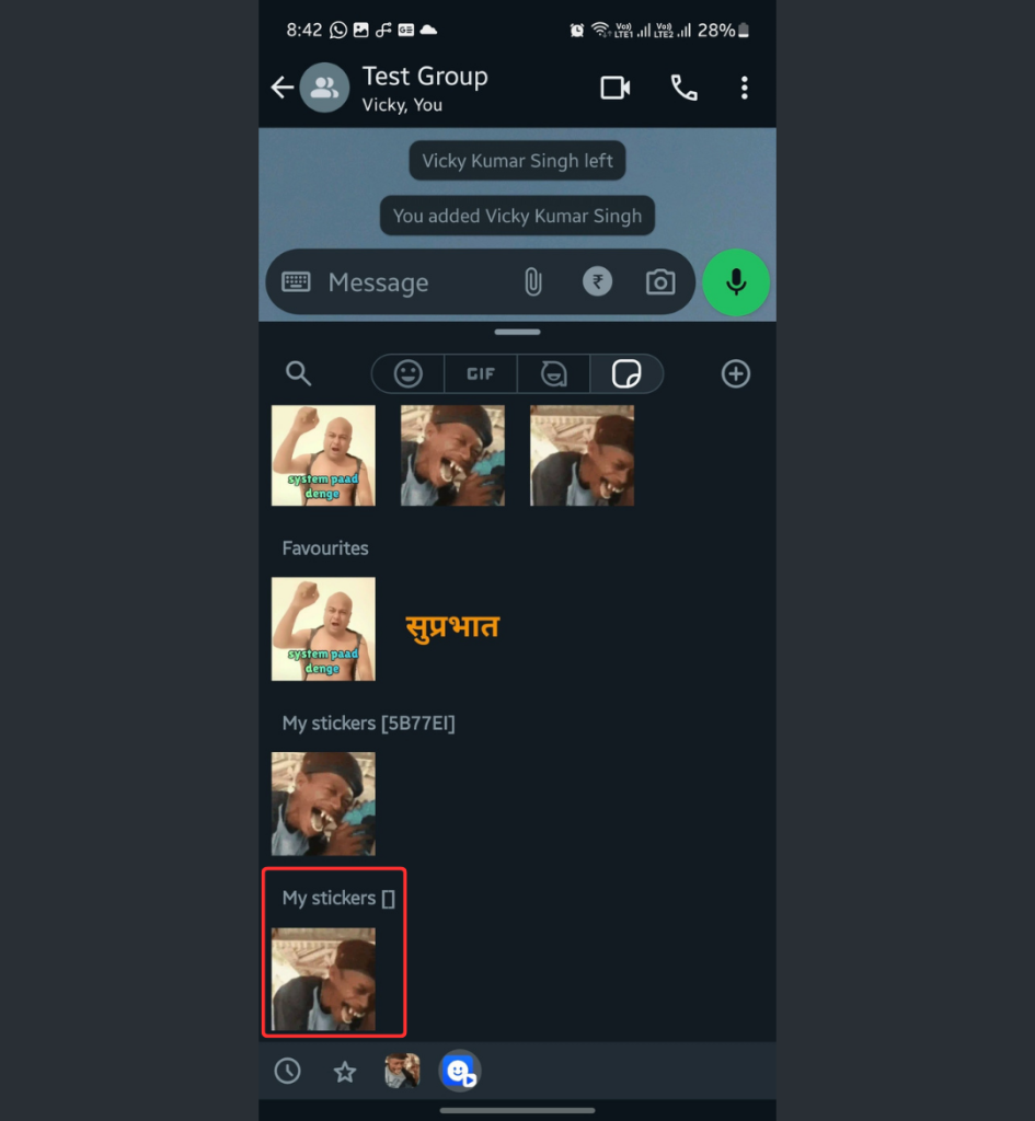 How to add GIFs and stickers to WhatsApp - Gizmochina