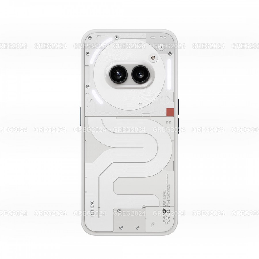 Nothing Phone (2a) official-looking renders emerge, gives good look at white, black variants ...