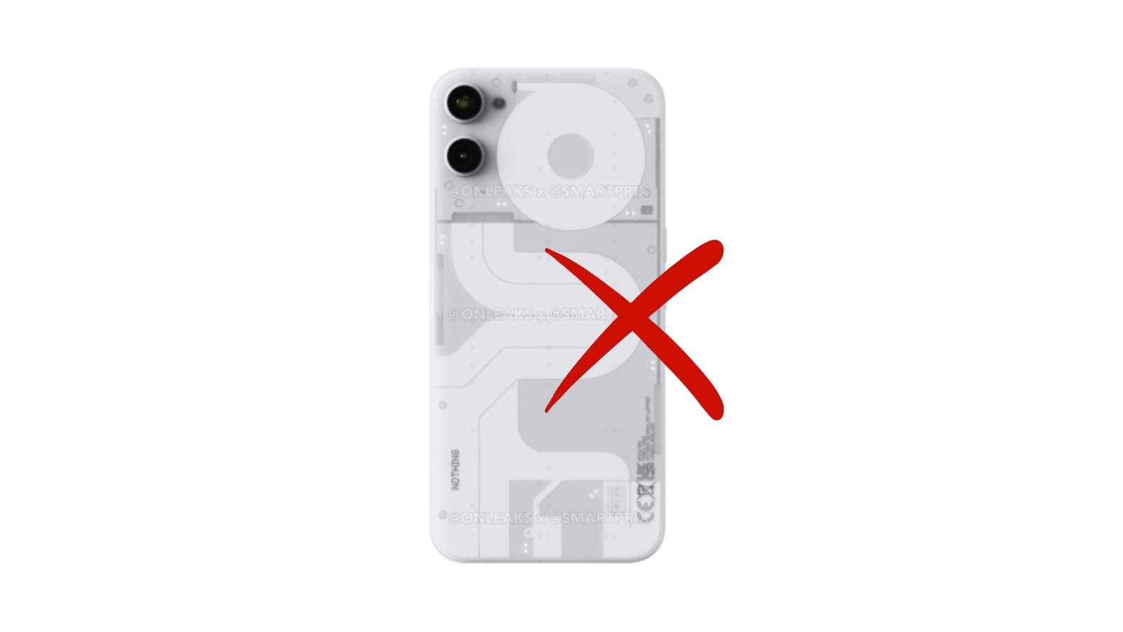 Nothing Phone (2a) Fake Press Render Suggests That Initial Leaks Were Right After All - Gizmochina