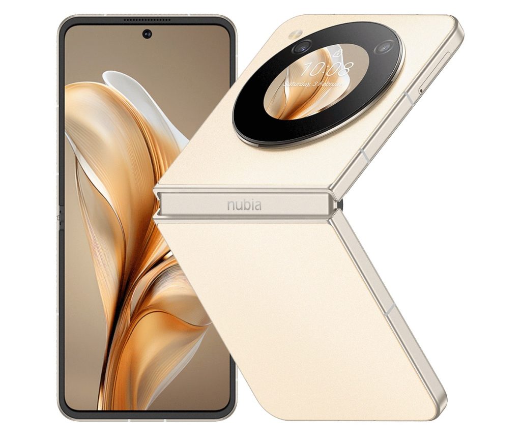 Nubia Flip 5G, a super cheap foldable phone debuts at MWC 2024 - Gizmochina
