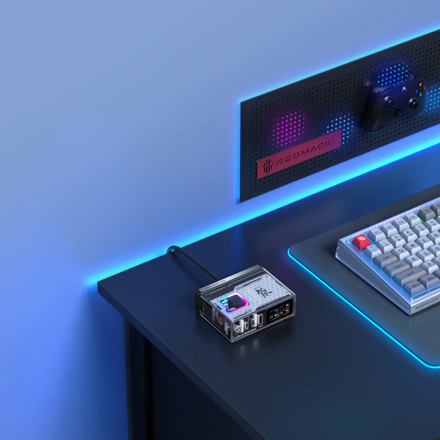 The Red Magic DAO 150W GaN Charger Looks Pretty Cool With Transparent ...