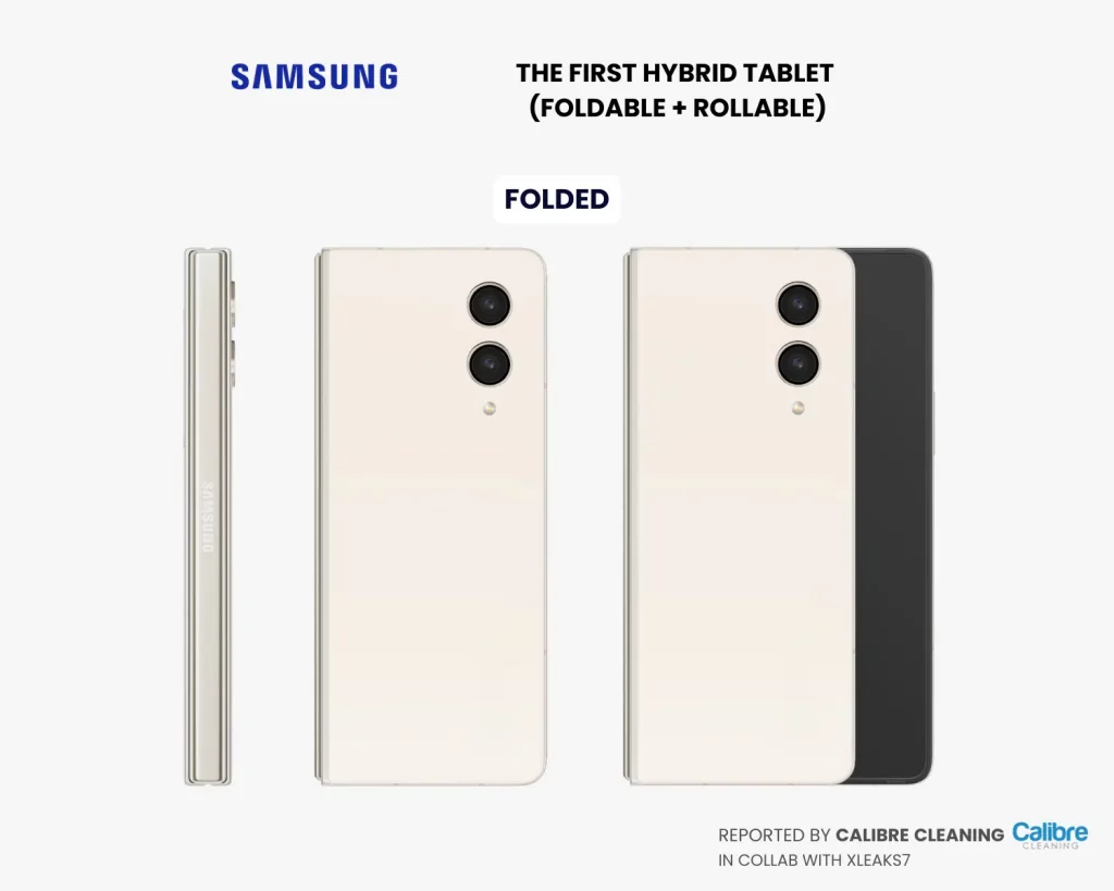 From fold to roll: Samsung's new rollable device spotted - Gizmochina