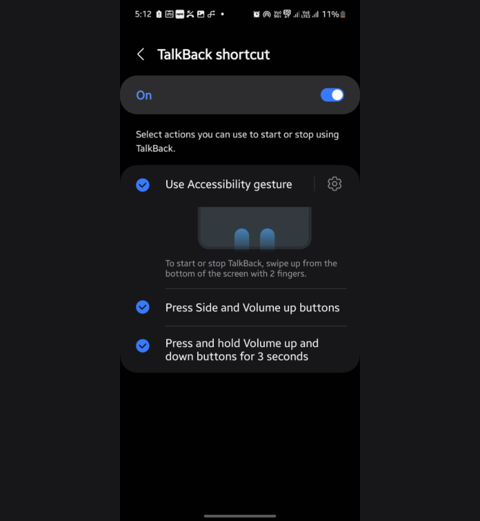 How to turn off talkback on Samsung Galaxy (the easiest way) - Gizmochina