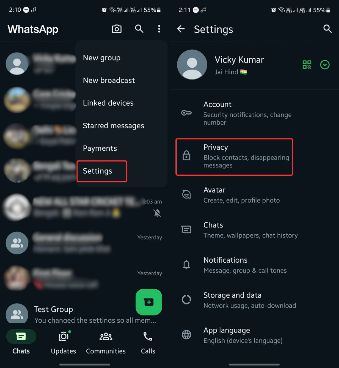 How to appear offline on WhatsApp - Gizmochina
