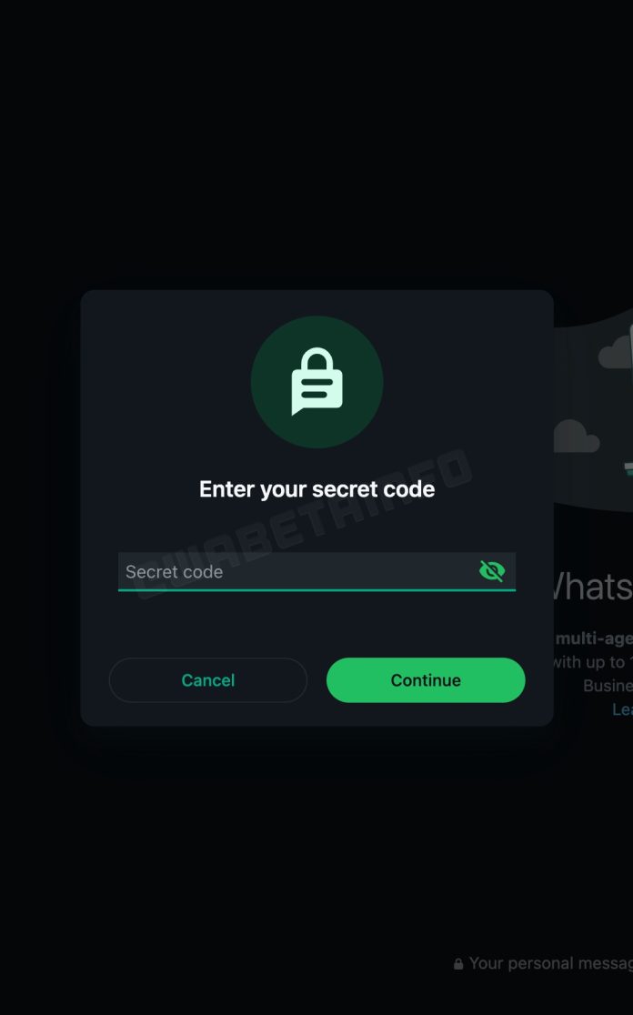 WhatsApp Web to tighten security with secret code for locked chats ...