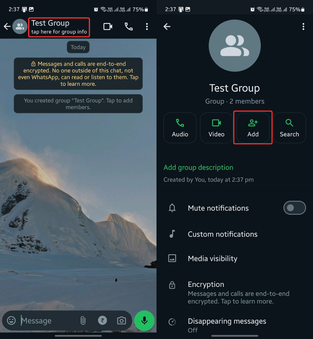 How to add multiple contacts to a WhatsApp group (4 methods) - Gizmochina