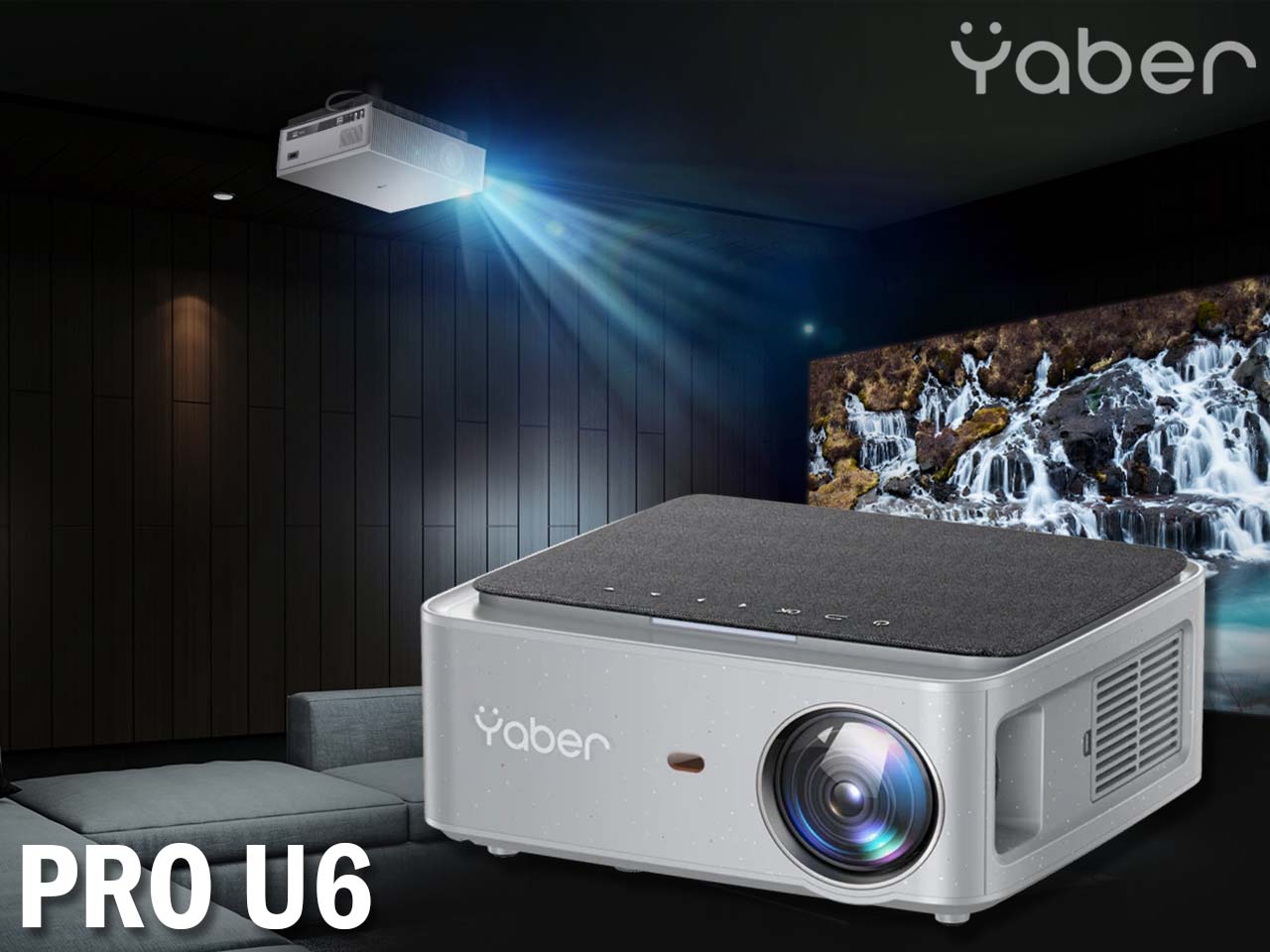 Yaber Pro U6 4K mini Android projector launched for Rs 19,990 (~$240 ...
