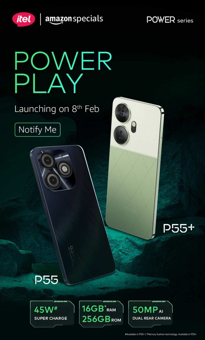 Itel P55+ with 45W charging, iP55 with 256GB storage launching on ...