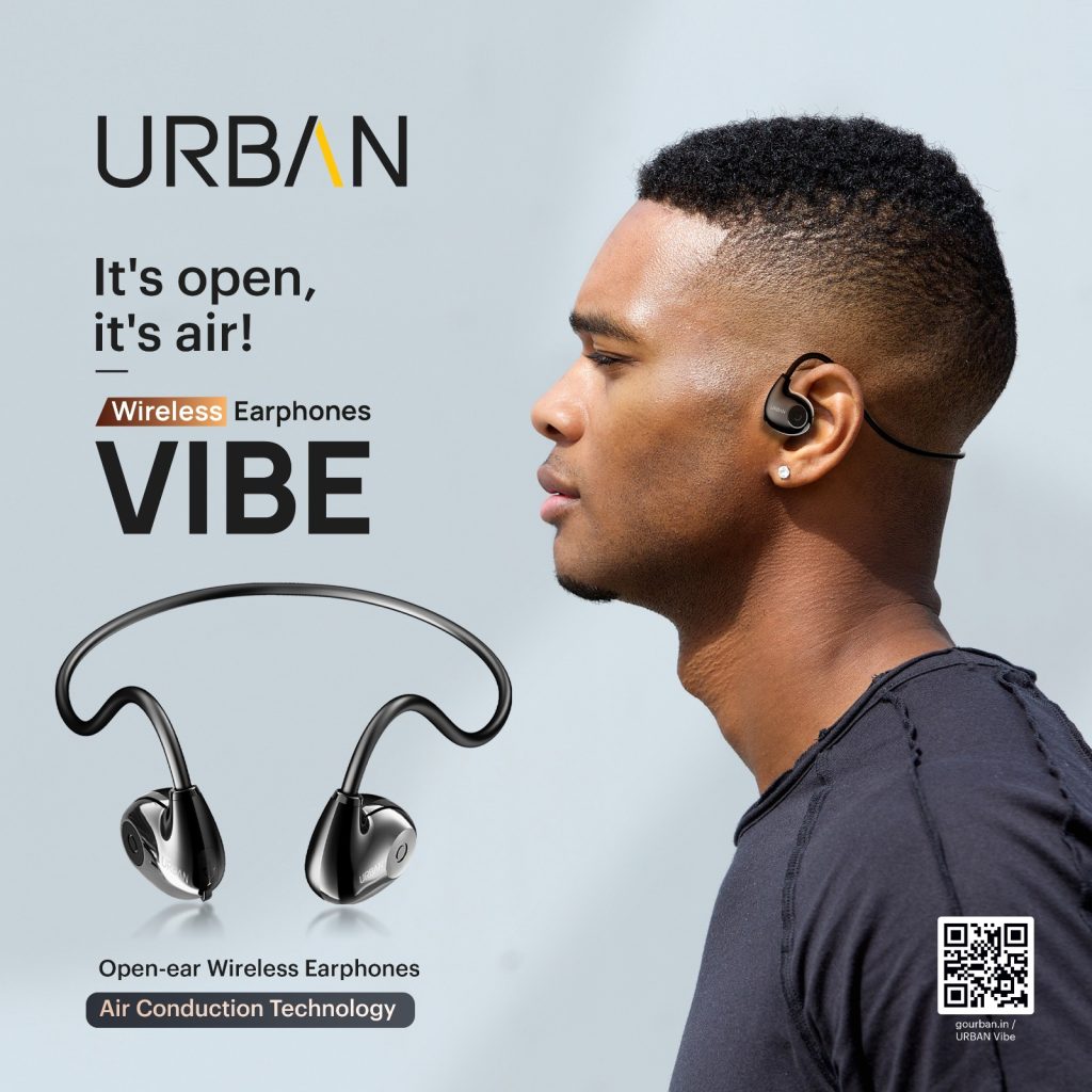 Urban Vibe Open-ear wireless earphones launched in India with an ...
