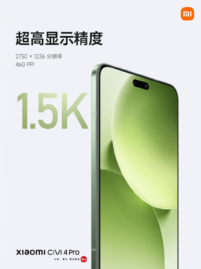 Xiaomi CIVI 4 Pro with Snapdragon 8s Gen 3, 50MP OmniVision Light ...