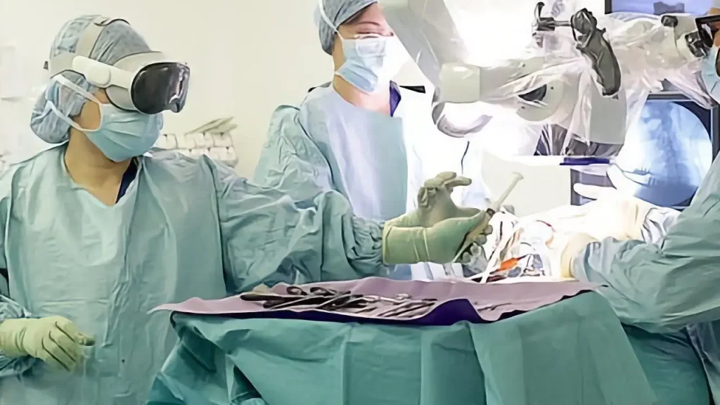 The Apple Vision Pro was Used in a Surgery in the UK, Surgical ...