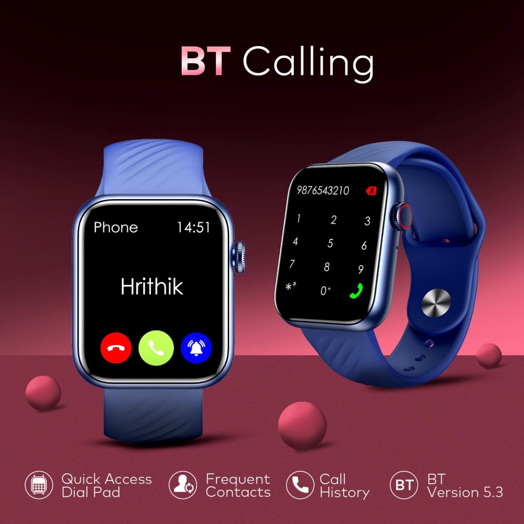 Itel Icon 2 smartwatch with 1.83" HD display, Bluetooth calling & 100 ...