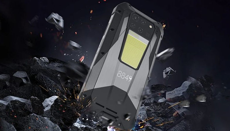 UNIHERTZ 8849 Tank 3 Pro rugged smartphone with projector, 5G support ...