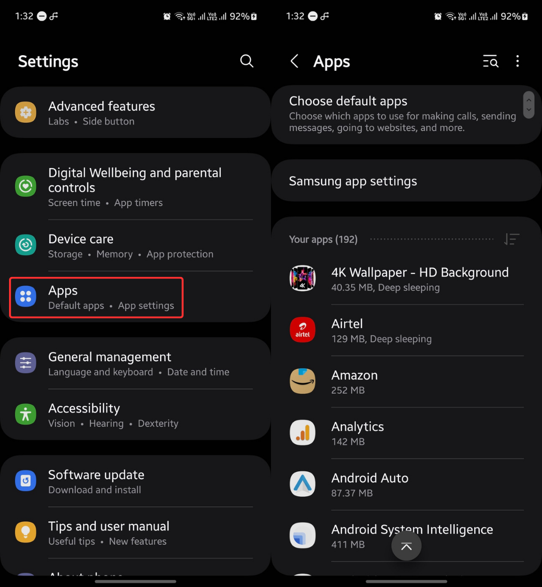 How to Open Hidden Apps in Samsung Phones - Gizmochina