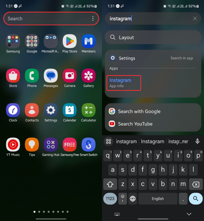 How to Open Hidden Apps in Samsung Phones - Gizmochina
