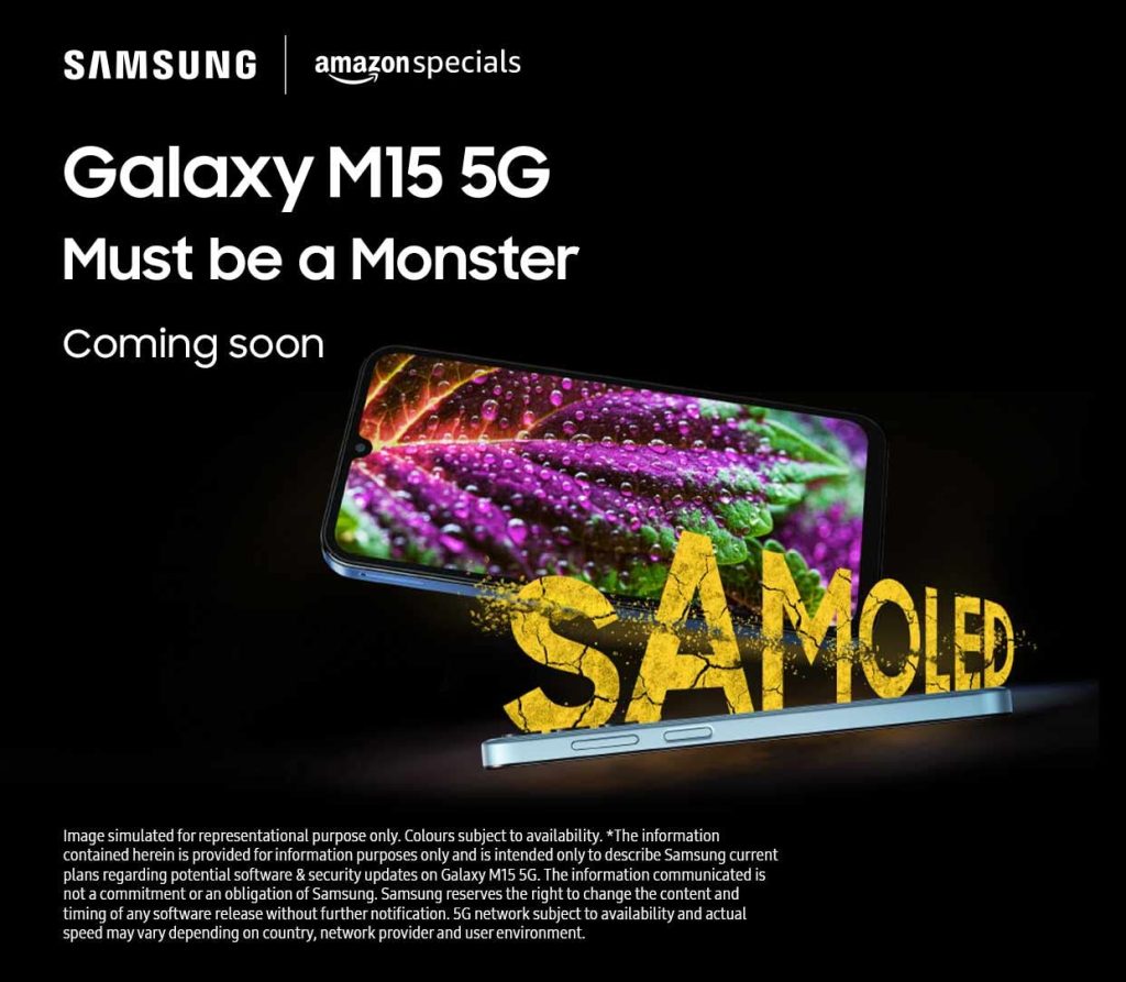 Samsung Galaxy M15 5G teased to launch soon in India, features a ...