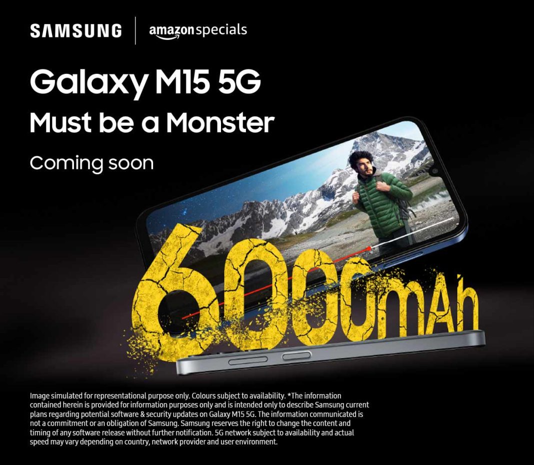 Samsung Galaxy M15 5G teased to launch soon in India, features a ...
