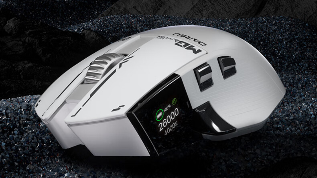 Dareu launches A980Pro and A980ProMax 8K gaming mice with 0.85-inch TFT color display in China ...