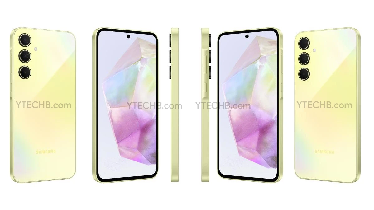 Galaxy A35 5G leaks in new colors with full specs - Gizmochina