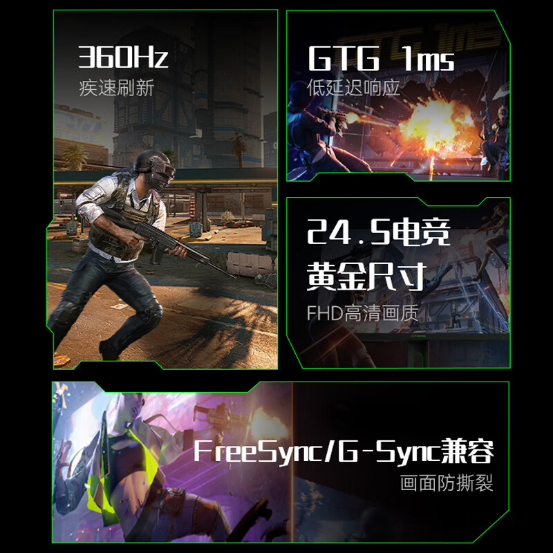 HKC launches Antgamer ANT253VF gaming monitor with 24.5-inch 360Hz Fast ...