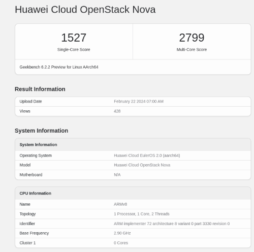 Huawei Taishan V120 server CPU emerges in benchmark, shows performance ...