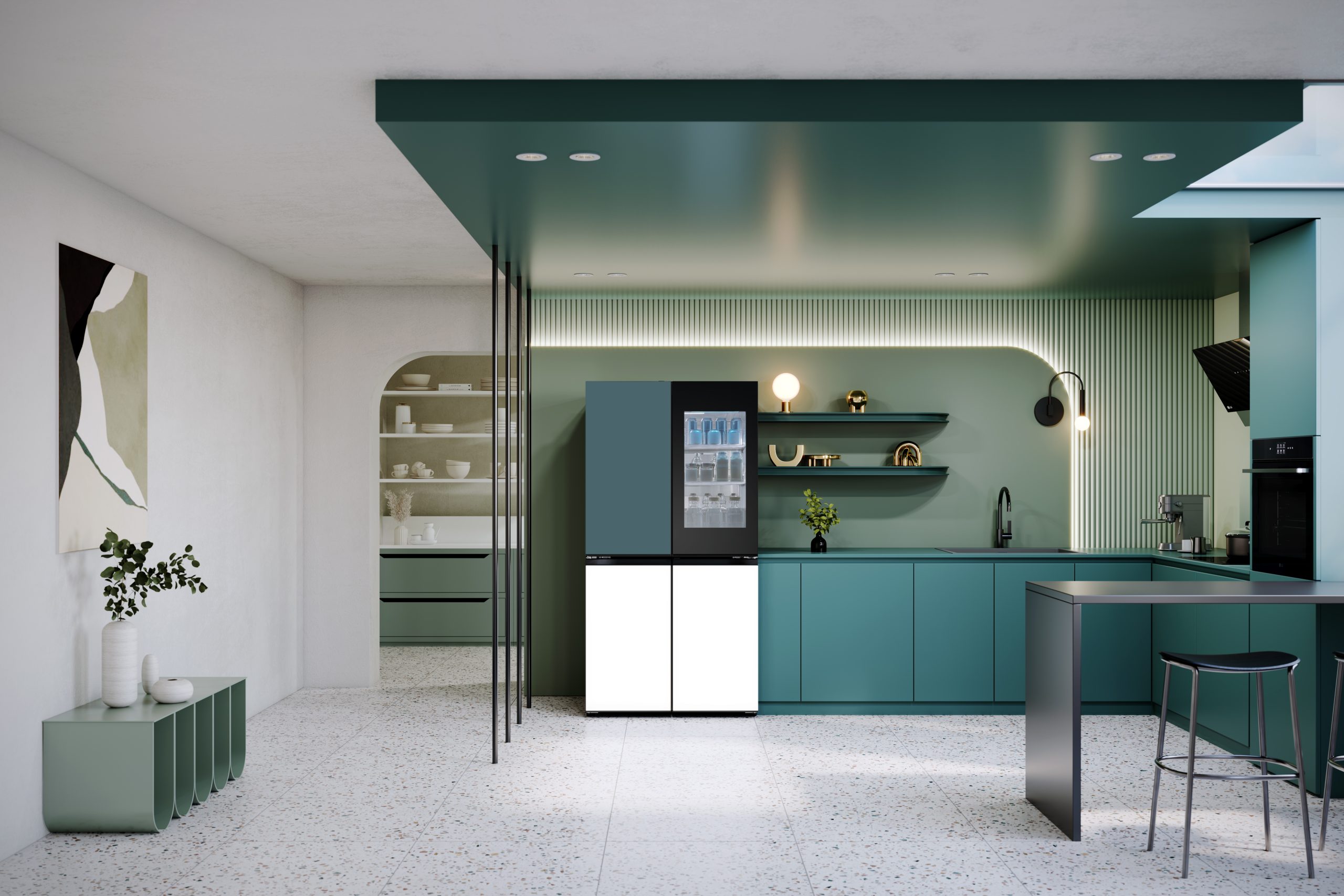 LG launches MoodUP Refrigerator in India: Changes Color to Match Your ...