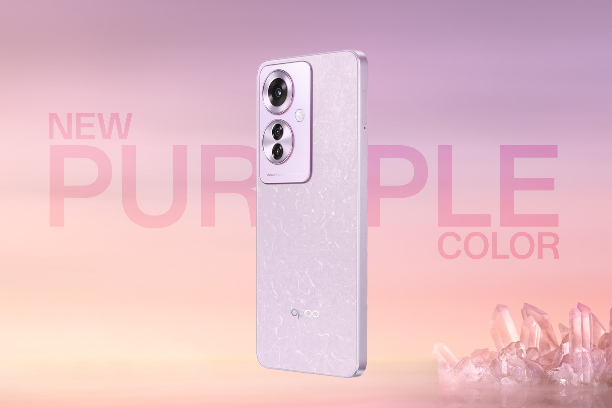 Oppo F25 Pro dives into spring in a stunning Coral Purple variant ...