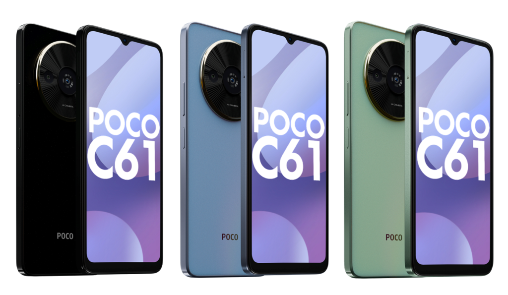 Poco C61 price, renders, specifications leaked, launch imminent - Gizmochina