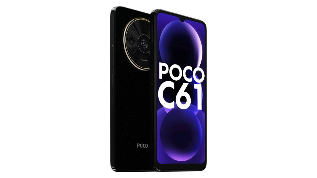 Poco C61 launches in India: Premium look yet affordable - Gizmochina