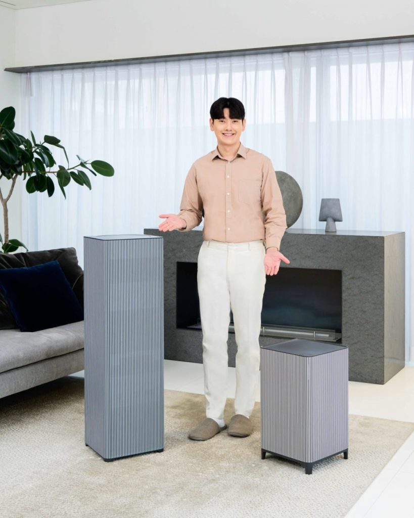 Samsung Electronics launches Bespoke Cube Air Infinite Line premium air purifier with AI ...