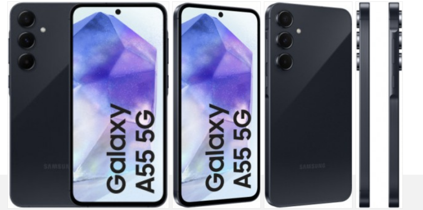Samsung Galaxy A55's Spec Sheet & Official Images Revealed by Belgian ...